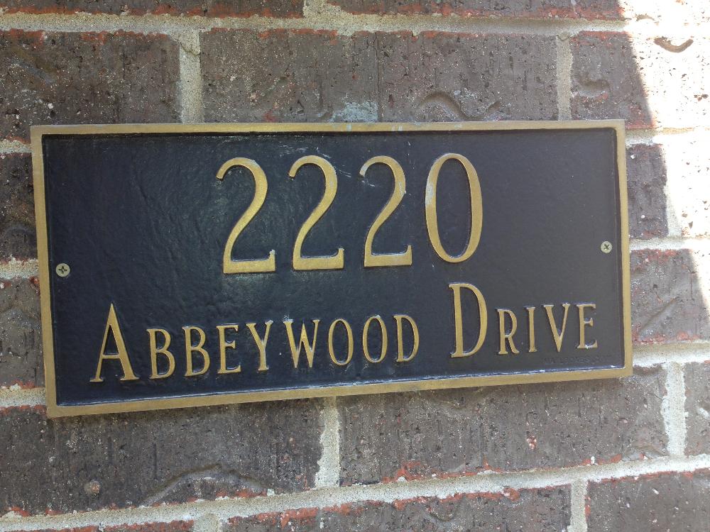 Get an instant quote on Address Signs for your home and business ...
